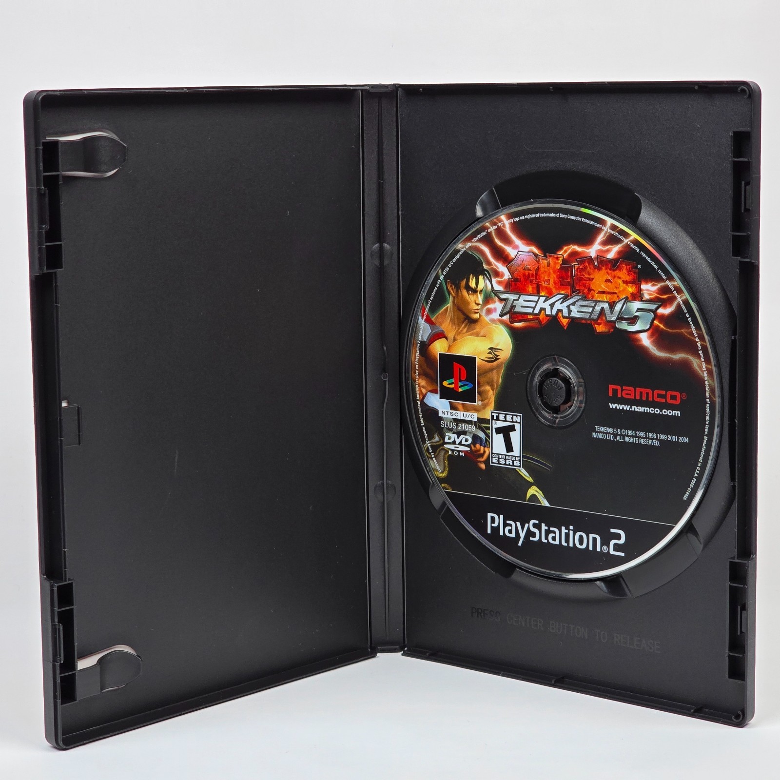 Tekken 5 (PlayStation 2 PS2) Black Label Case & Disc | eBay