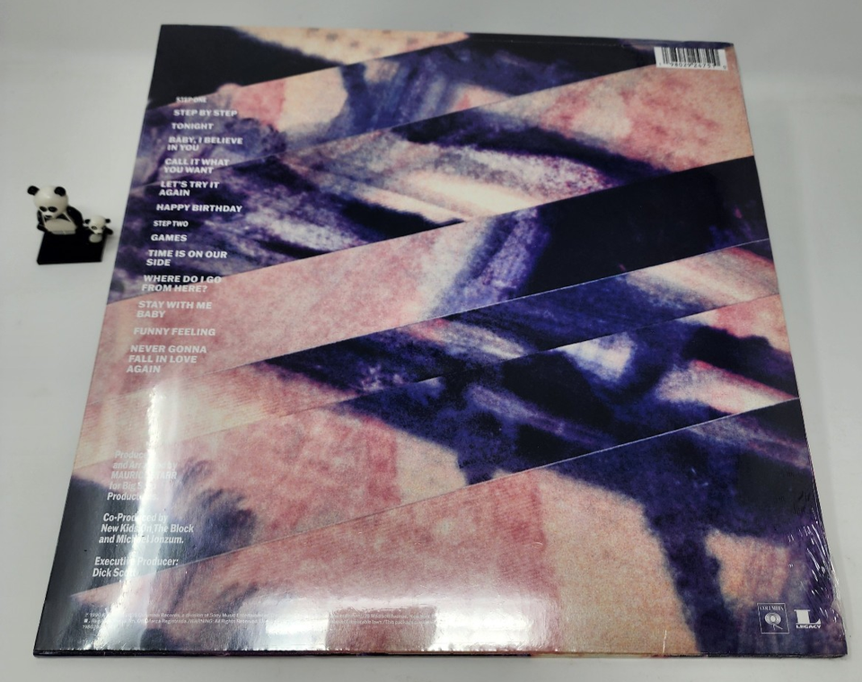 New Kids On The Block NKOTB - Step By Step Limited Edition White Color ...