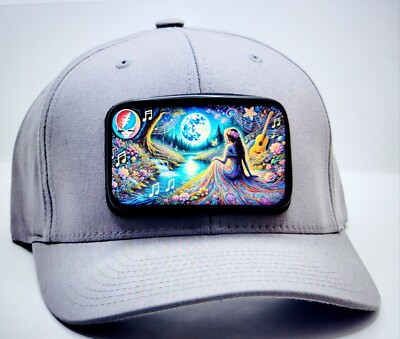 Grateful Dead Althea Hat, Removeable Metal Patch,Snapback | eBay