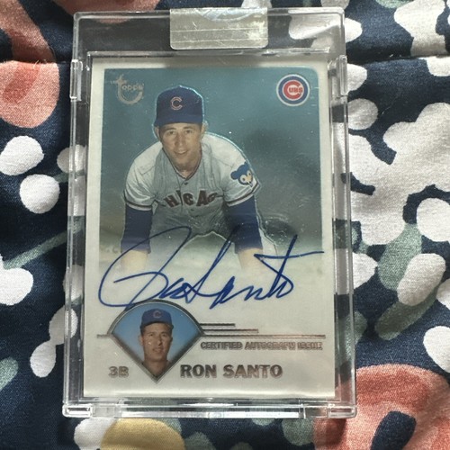 2003 Topps Retired Signature Autographs RSA Ron Santo Auto | eBay