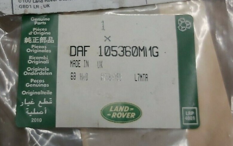 Genuine Land Rover Td5 Wing Decal Fender Emblem for Defender 90 110 for ...