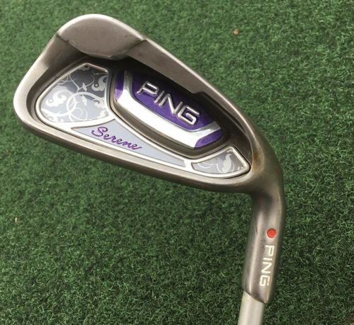 Lady Ping Serene Red Dot Single 7 Iron Ping ULT 210 Graphite Ladies RH ...