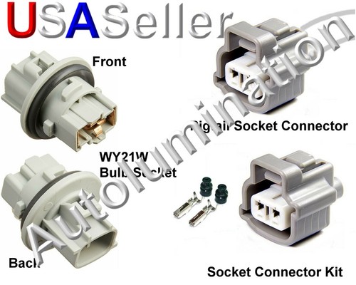 Toyota Lexus Scion 7440 Turn Signal Connector Socket 90075-60028 WY21W ...