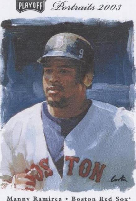 2003 Playoff Portraits - Manny Ramirez #4 for sale online | eBay