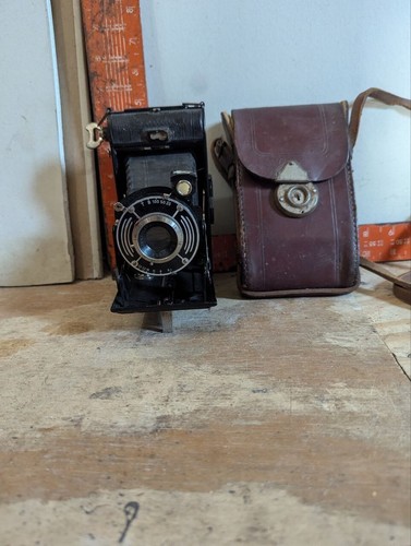 Antique 6x9 Folding Camera Balda Juwella With Carrying Case | eBay