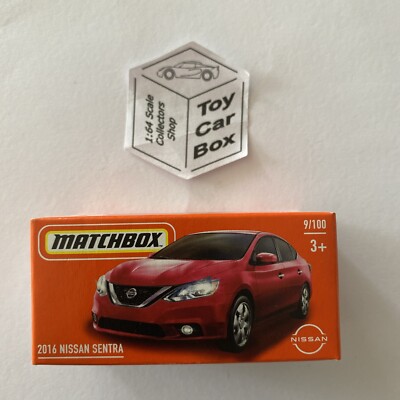 2024 MATCHBOX #9 - 2016 Nissan Sentra (Red - Power Grab) B80 | eBay ...