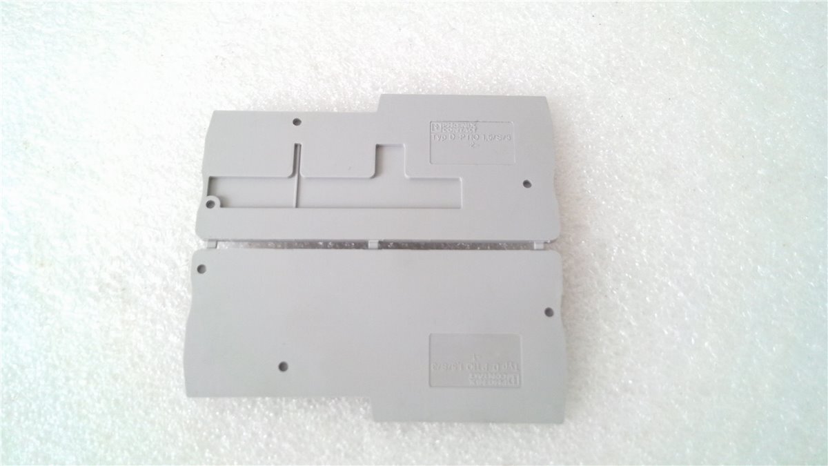 5 x Phoenix Contact Abschlussdeckel/ D-PTIO 1,5/S/3 - 3244575 - grau ...