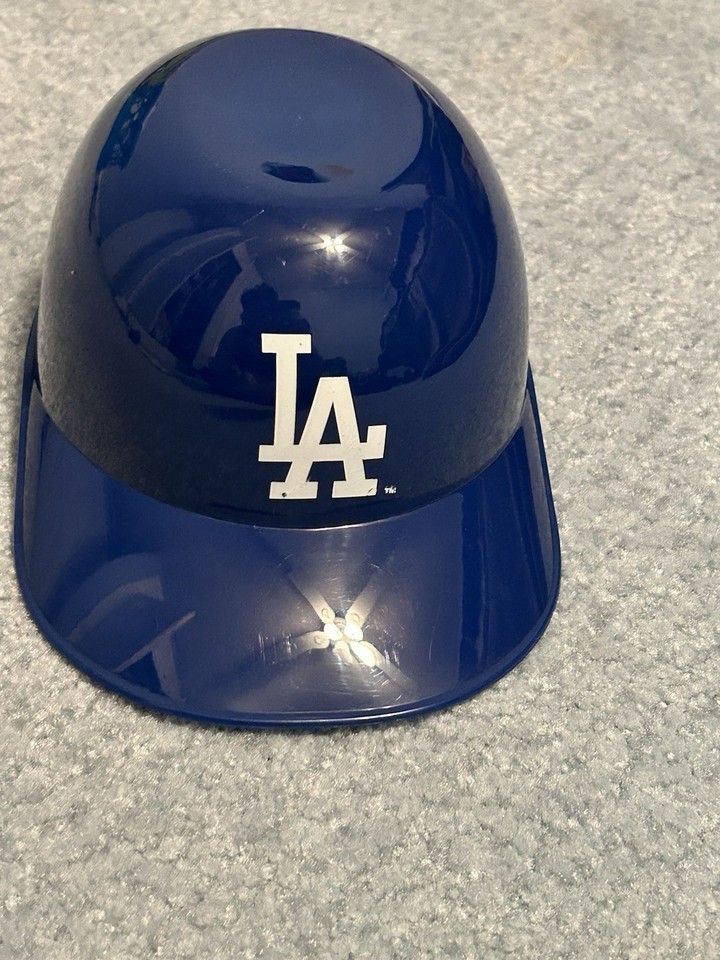 Los Angeles Dodgers Mini Helmet Bowl Blue Glossy Food Safe Plastic | eBay