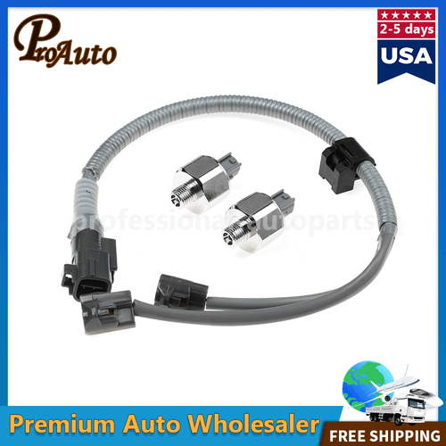 2x 89615-12090 Knock Sensor w/ Harness For Toyota Avalon Camry Lexus ...