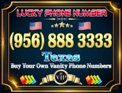 Fancy Phone Number Texas (956) 8883333 | eBay