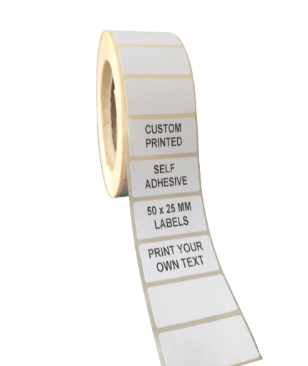 500 Personalised/Customised Printed Self Adhesive Stickers/Labels - 50 ...