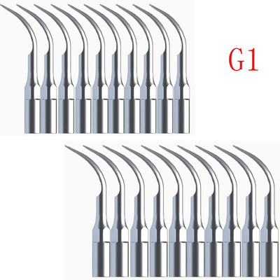 20PCS Dental Ultrasonic scaler tips G1 universal compatible with EMS ...