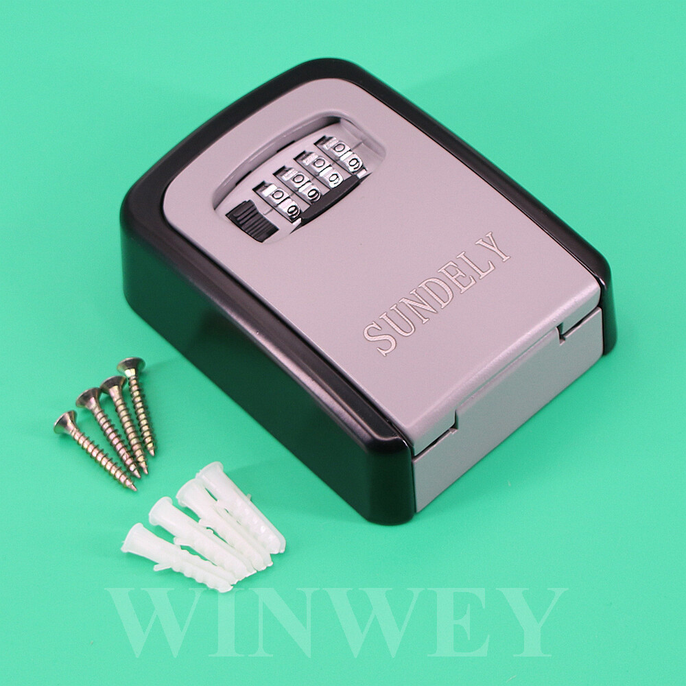 Key Lock Safe Box - Lockbox for House Keys - to Hide a Key Outside ...