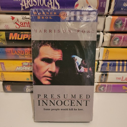 Presumed Innocent (VHS, 1991) Brand New, Sealed, Harrison Ford ...