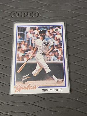 Mickey Rivers 1978 TOPPS Baseball Card | eBay