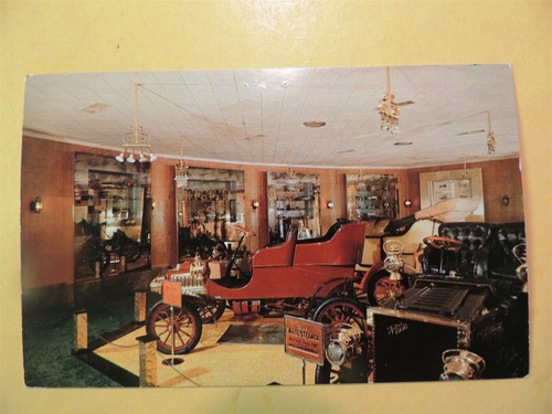 James Melton Autorama Museum Hypoluxo Florida postcard Golden Mirror ...