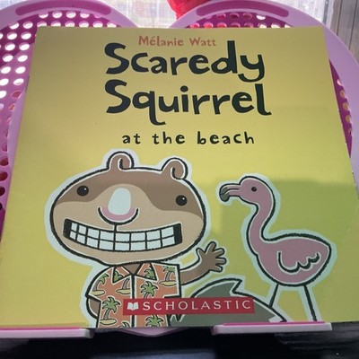 Scaredy Squirrel at the Beach by Mélanie Watt (Paperback, 2015) New | eBay