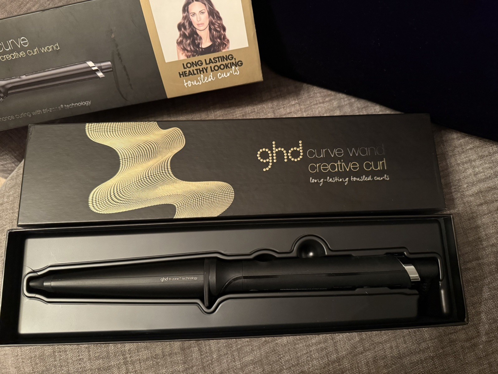 ghd Curve Creative Curl Wand, round 1" to 1/2” barrel | eBay