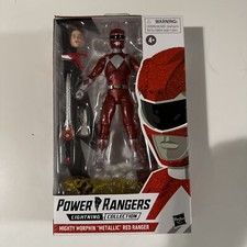 Power Rangers Lightning Mighty Morphin Red Ranger (Metallic)