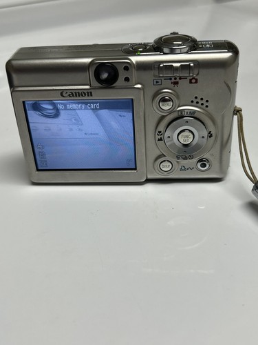 Canon Power Shot SD400 Digital ELPH Camera 5.0 MP PC1150 DC4.3V w/ case ...