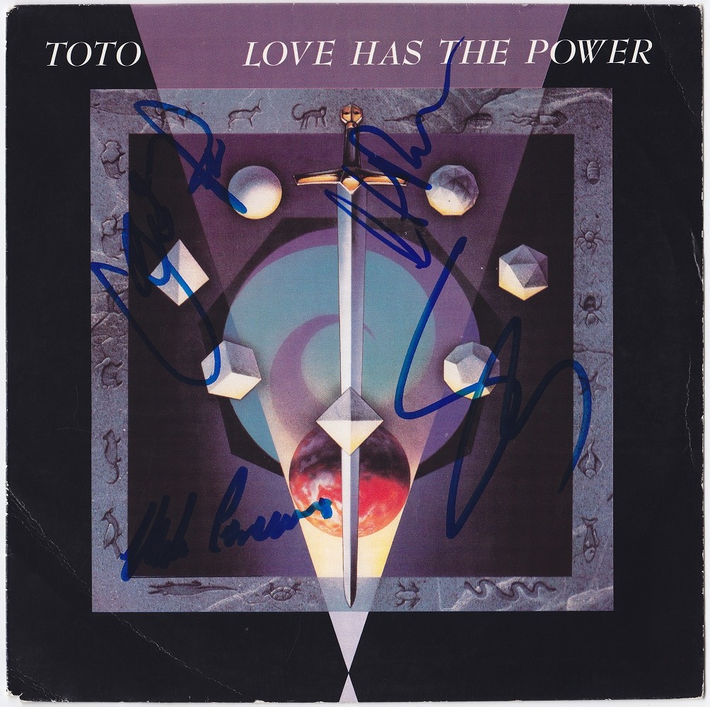 TOTO Love Has the Power VINYL Mike Porcaro DAVID PAICH Steve +1 ...