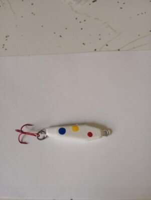5-1/4oz lead jigging spoons (wonder bread color) | eBay