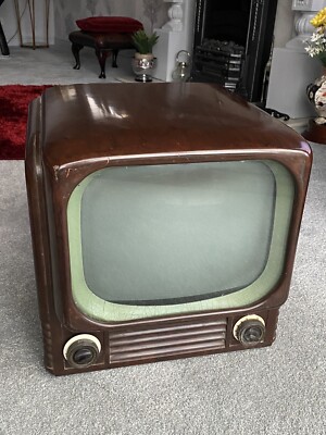 Vintage Bush 1950s Modified Bakelite Television TV Prop | eBay UK