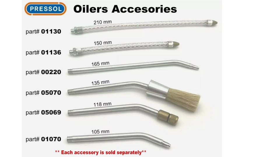 PRESSOL 04 111 DIY oiler-150 ml-PE-white EWKP-spout-105 mm | eBay