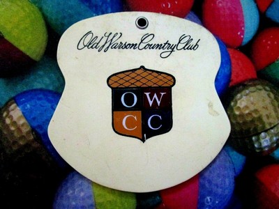 vtg - PGA Golf Bag Tag - OLD WARSON COUNTRY CLUB cc - St. Louis Ladue ...