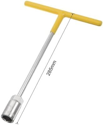 Yellow Rubber Coated T Handle 18mm Hex Hexagon Socket Wrench Spanner ...