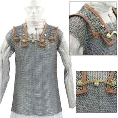 Lorica Hamata Medieval Roman Armor Chainmail Shirt Cosplay Reenactment ...
