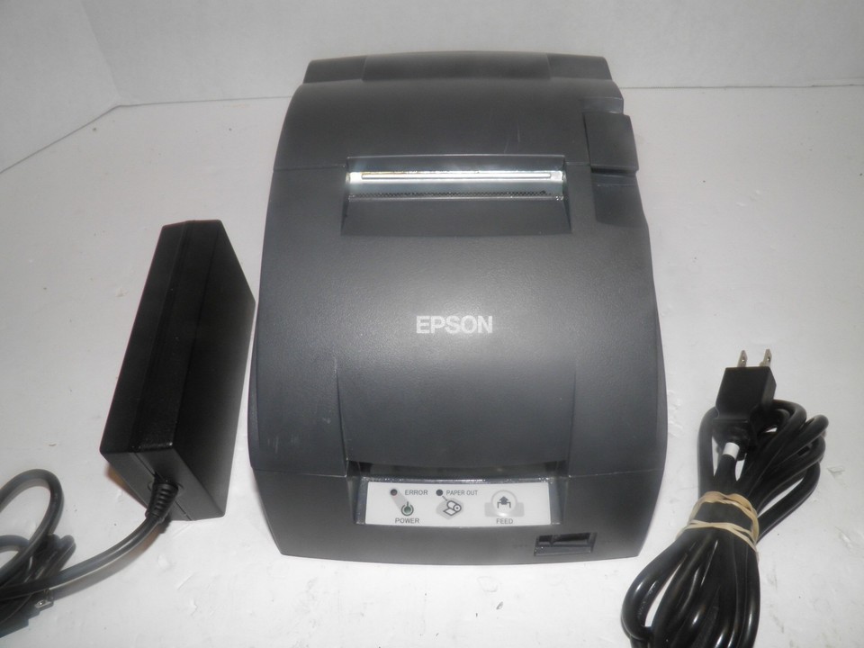 Epson Micros TM-U220B M188B Dot Matrix POS Receipt Printer Ethernet w ...