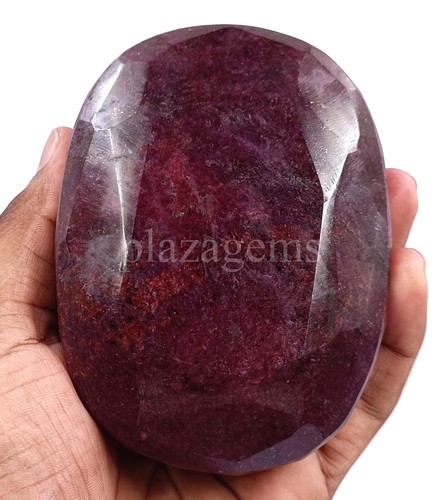 3961 Ct Natural Huge Blood Red Ruby Oval Certified Loose Gemstone 5ARL ...