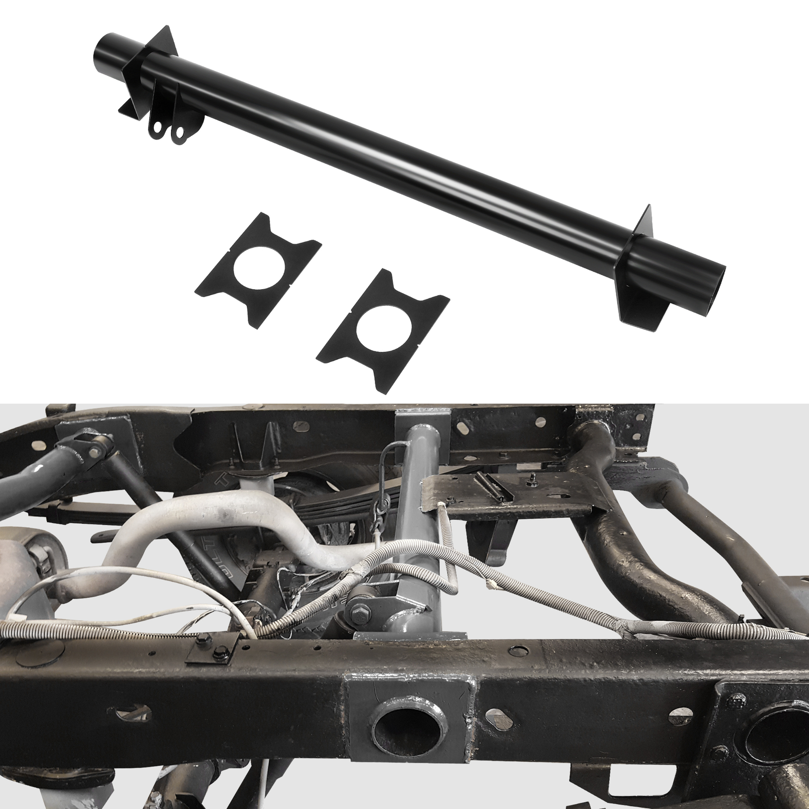 Rear Shock Mount Crossmember For 01-10 Chevy Silverado GMC Sierra ...