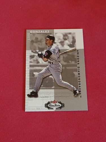 2002 Luis Gonzalez /2950 Fleer Box Score #97 Mini | eBay