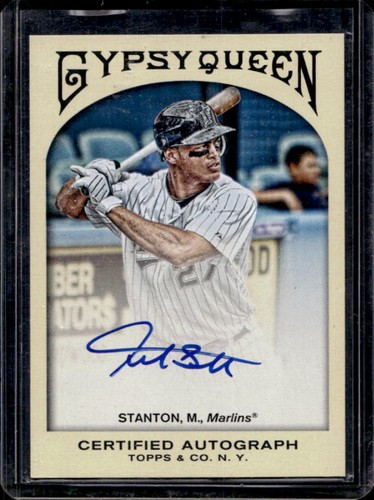 2011 Topps Gypsy Queen Mike Stanton Auto #GQA-MS | eBay