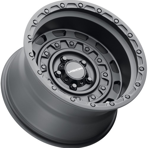 (Set of 4) Vision 403 Tactical 18x9.5 8x180 -18mm Gunmetal Wheels Rims ...