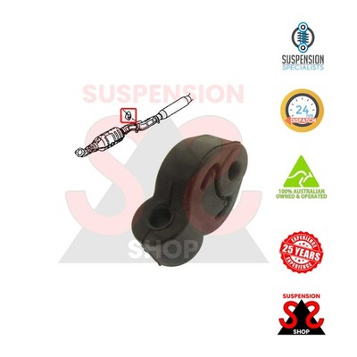 Centre Or Rear Holder, Exhaust Pipe Suit MITSUBISHI Lancer 2.0 (CS6A ...