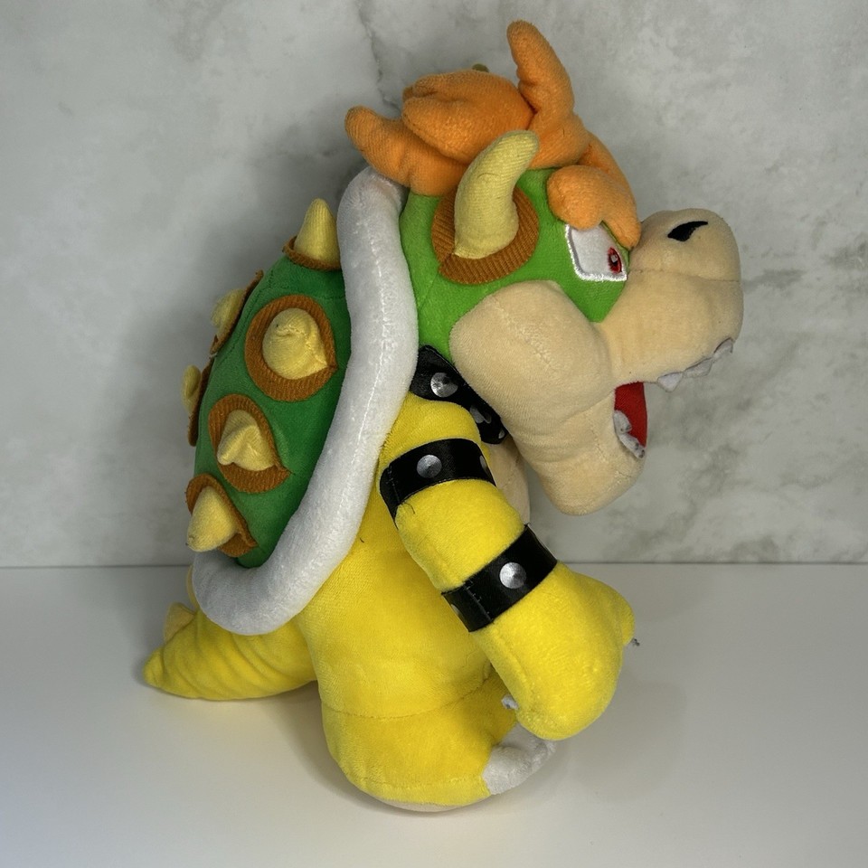 Bowser Super Mario Bros SE601-186 Japanese Tag Plush Nintendo 11” | eBay