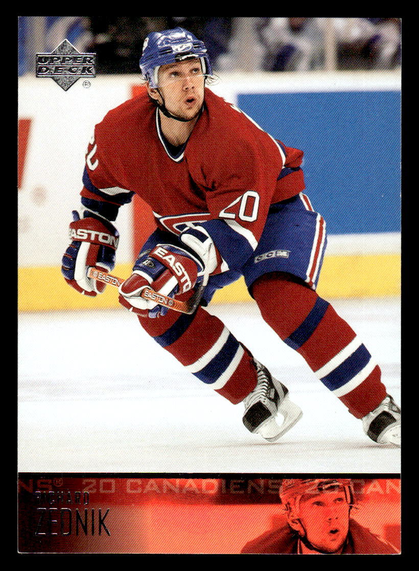 Richard Zednik 2003 Upper Deck #103 Montreal Canadiens | eBay
