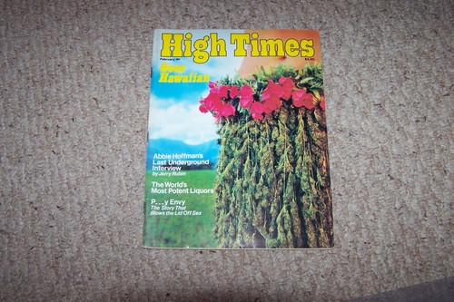High Times Magazine #54 February 1980 Abbie Hoffman Jerry Rubin ...