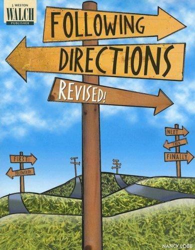 Following Directions by Nancy Lobb (1999, Perfect, Teacher's edition ...