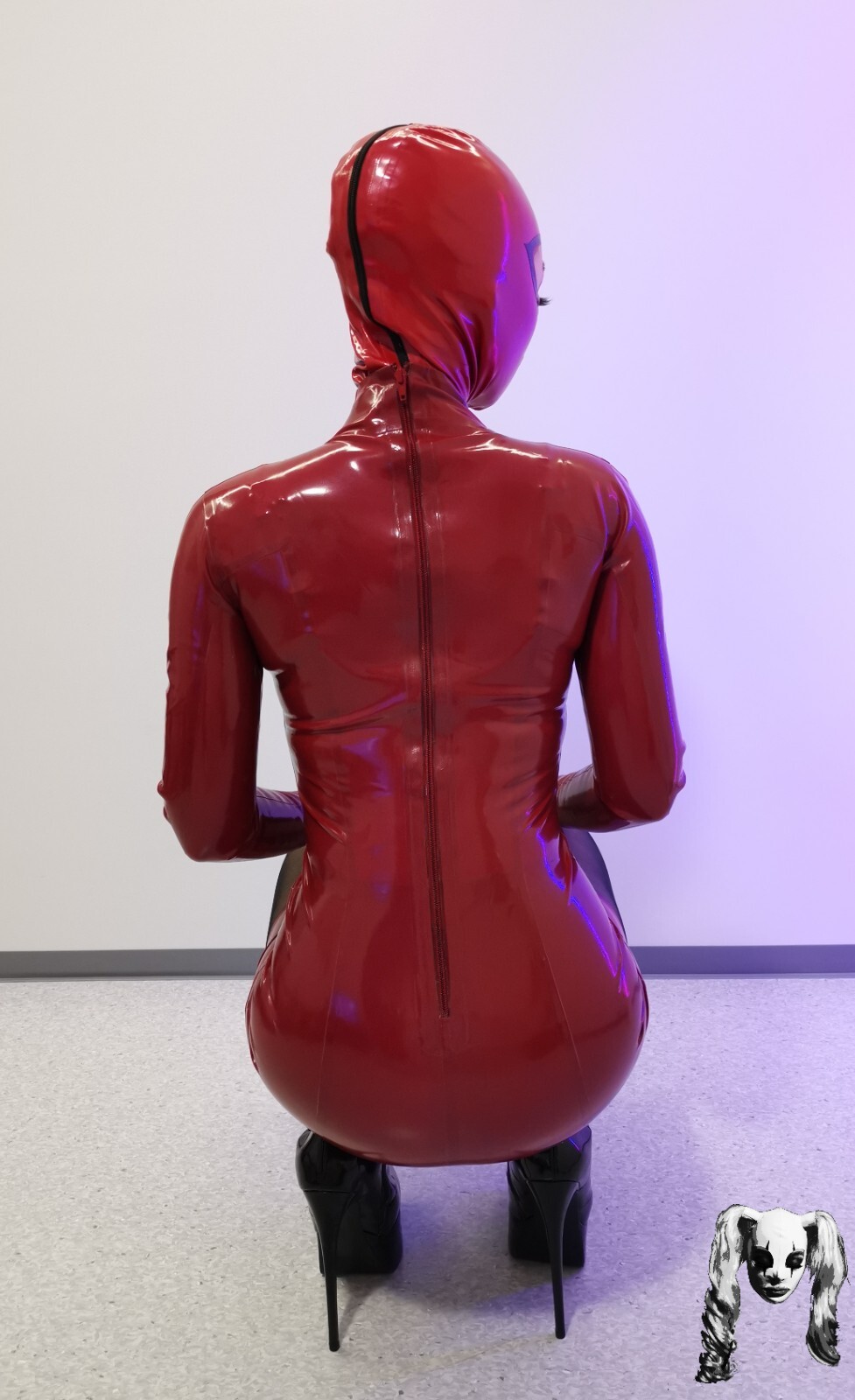 New Libidex Seduction Latex Rubber Dress With Back Zip & Shaped Breast Cups | eBay