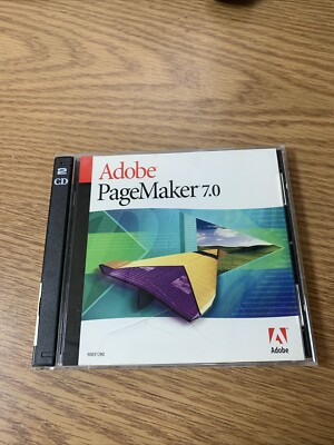 Adobe PageMaker 7.0 for Windows See Pics 718659347987 | eBay