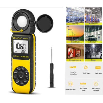 Light & Lux Meters - Lux Meter