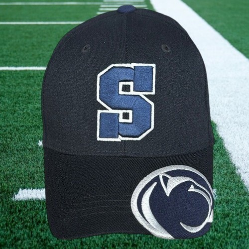 Penn State University Nittany Lions Black Blue White Embroidered Hat ...
