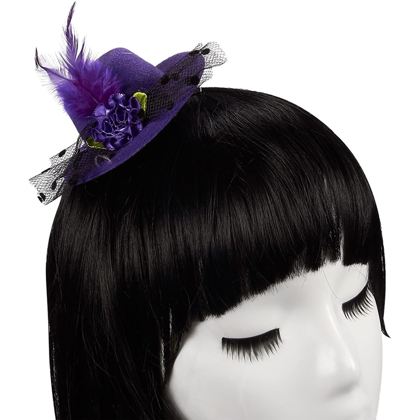 6 Pack Mini Tea Party Hats for Women, Fancy Hair Fascinators, 6 Colors ...