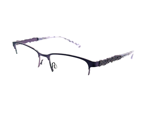 AUTHENTIC bebe BB5177 500 Plum Women Eyeglasses 52mm 17 135 | eBay