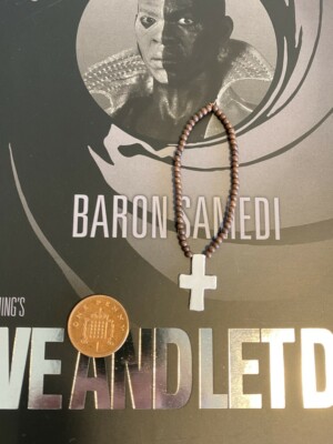 Big Chief Studios BCS Baron Samedi LALD Cross Necklace loose 1/6th ...