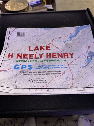 Lake H Neely Henry Mapping GPS Map - Waterproof | eBay